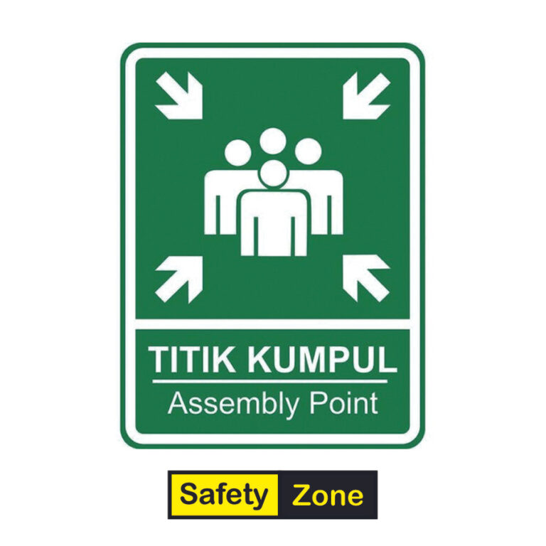 Rambu Sign Jalur Evakuasi - Safetyzone