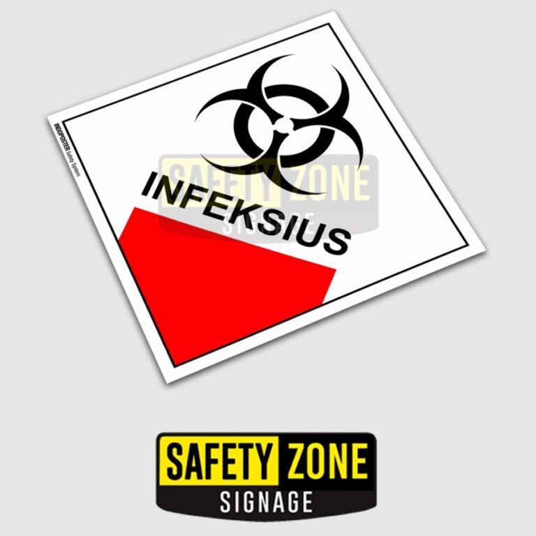 Stiker Label Limbah B3 Bahan Berbahaya Dan Beracun - Safetyzone